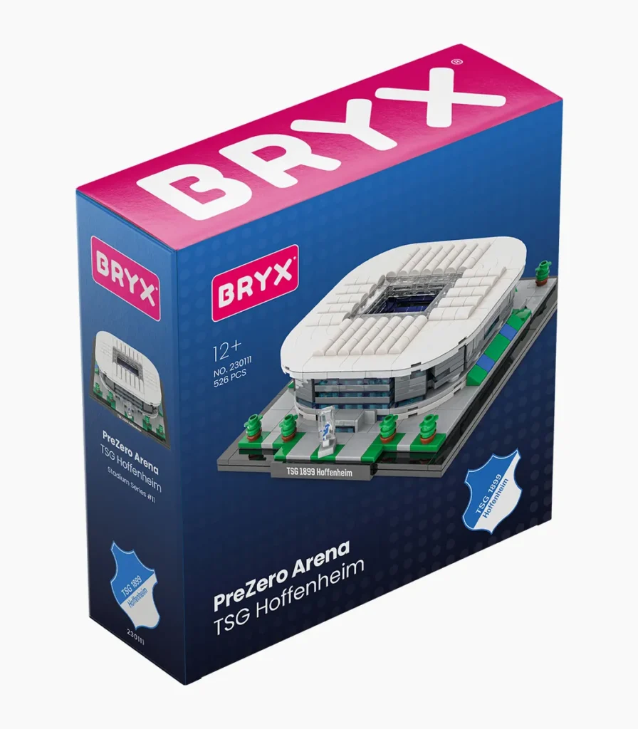 BRYX PreZero Arena – TSG Hoffenheim Klemmbaustein‑Set (Miniatur ...